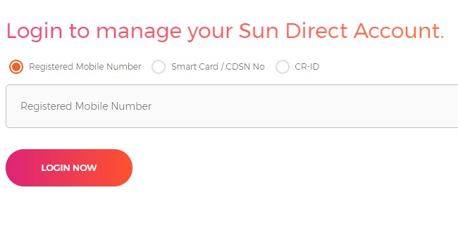 How to change Sun Direct Packs online - Plansinfo blog